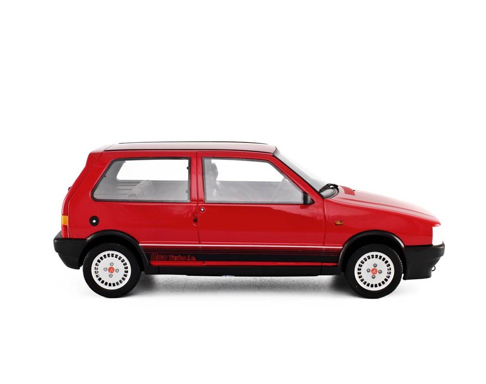 Fiat Uno Turbo i.e. Modellino 1:18 1985 1° serie Laudoracing